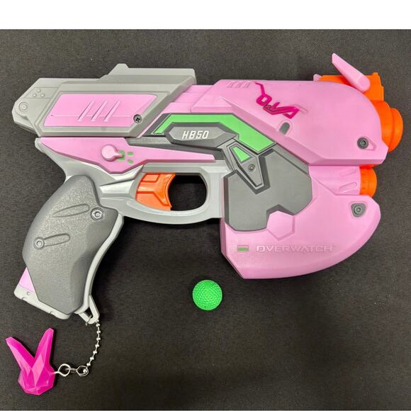Nerf | Accessories | Nerf Rival Overwatch Dva Blaster Gun Charm ...